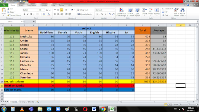 Do something really good at excel and word by Nethandexcel | Fiverr