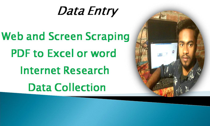 Do data entry web scraping data collection data mining by Mdjoyahmed386 | Fiverr
