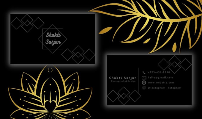 Design a stylish visiting card, business card, by Shaktisarjan | Fiverr