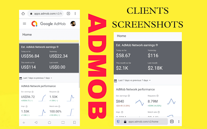 Create high cpc earning app with your admob by Cintudas | Fiverr