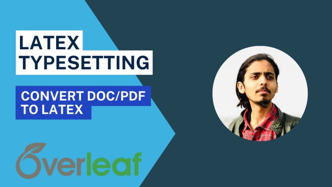 Convert documents into pdf latex using overleaf an miktex by ...