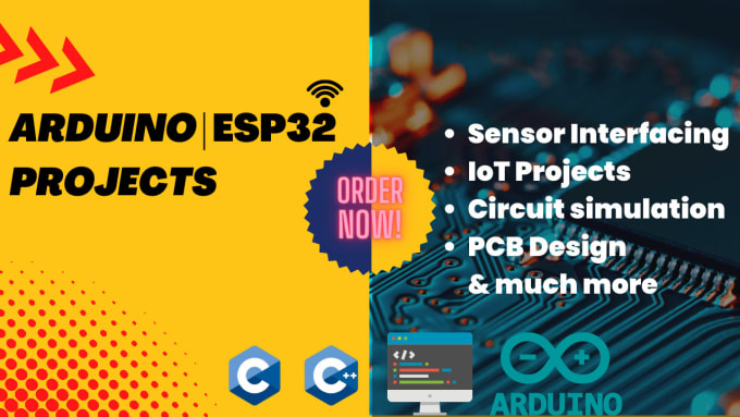 Do Your Arduino And Iot Project Using Esp32 And Esp8266 By Codergenie Fiverr