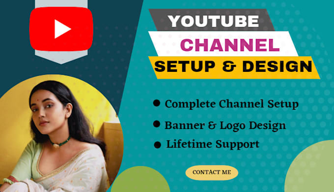 Create and setup a youtube channel for you by Tanni697 | Fiverr