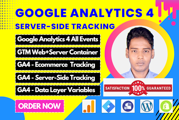 Setup google analytics 4 and ga4 ecommerce, server side tracking with ...