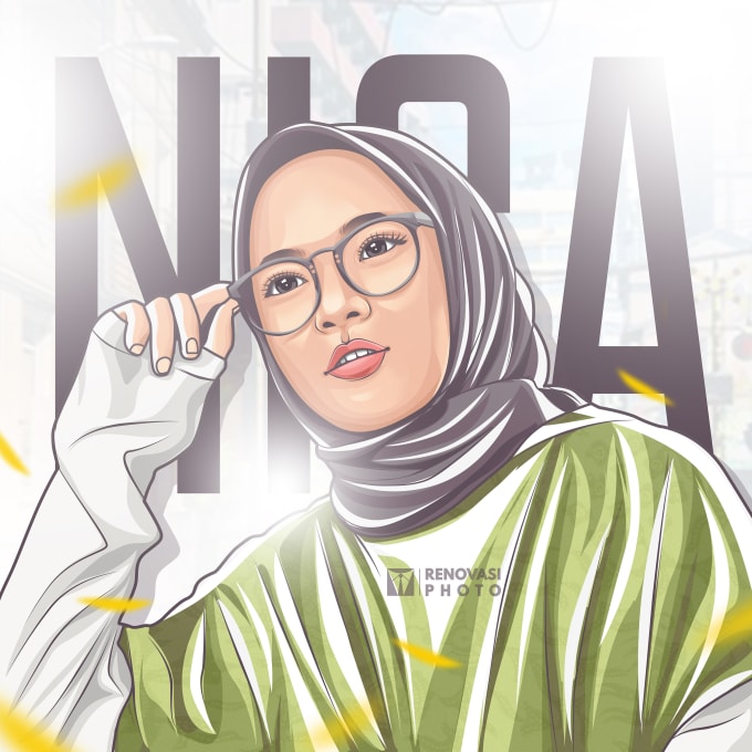 Draw cartoon vector portrait from your photo by Ervanvector | Fiverr Draw cartoon vector portrait from your photo by Ervanvector | Fiverr