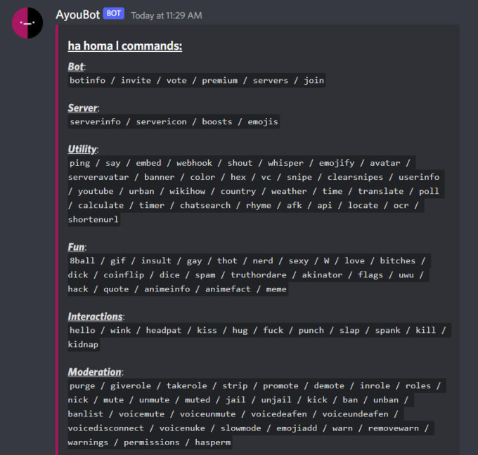 Make You A Custom Discord Bot By Yourvif Fiverr