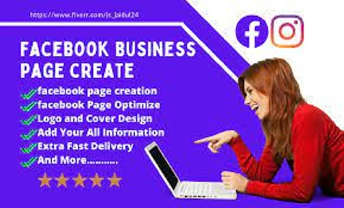 Create facebook business page, setup, optimized, follower by Mohammad ...