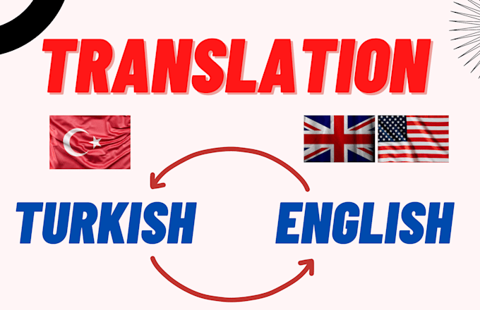 Translate english to turkish and turkish to english by Dilaraswork | Fiverr