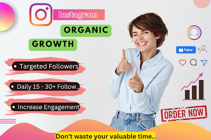 Promote your instagram account and super fast organic growth by Niha ...