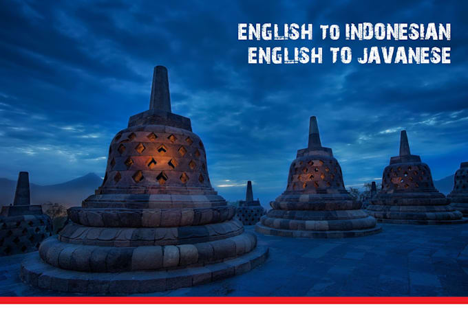 Translate for you indonesian or javanese as a native by Shofie | Fiverr