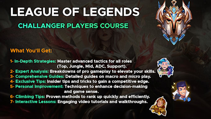 Professionally coach you league of legends by Saiko4 | Fiverr