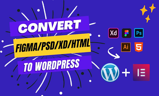 Professionally convert figma,xd,psd to wordpress website by Fardinsami_ | Fiverr
