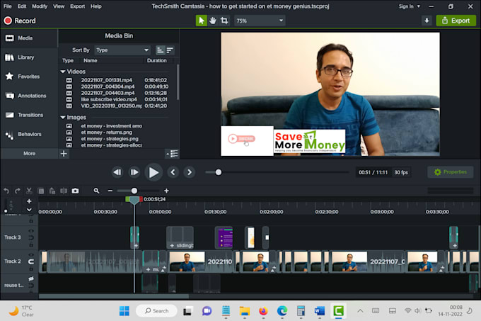 Edit and create professional yt and insta videos with bg music and ...