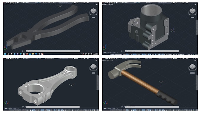 Draft 2d floor plan mech drawings and design realistic mech industrial ...