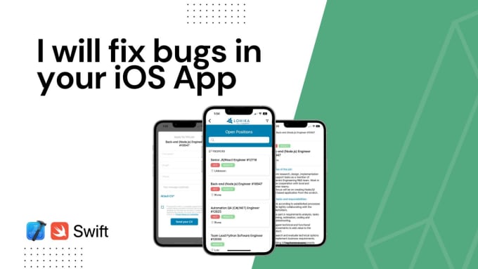 Fix Bugs Errors And Crashes In Your Ios Swift App By Bugrym Fiverr