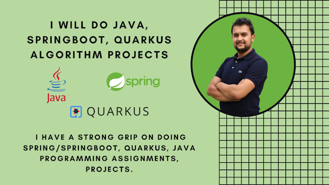 Do Java Springboot Quarkus Algorithm Projects By Houssem Mek Fiverr