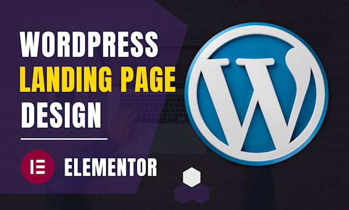 Design a responsive wordpress landing page with elementor by Kzmridha | Fiverr