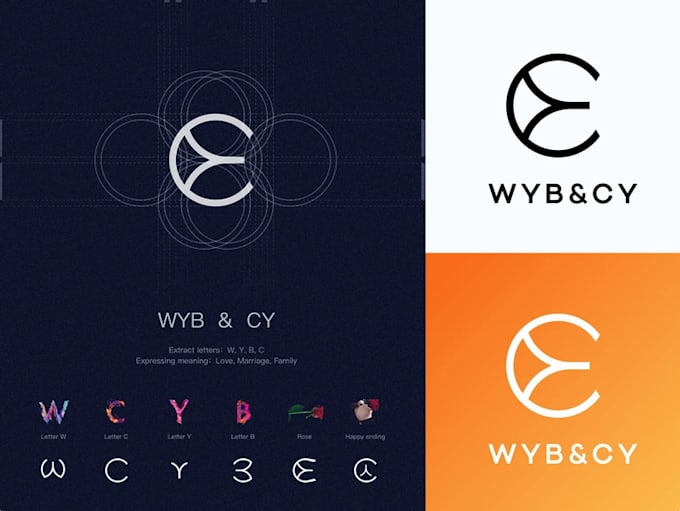 Design wedding, photography monogram and signature logo by Robyn ...