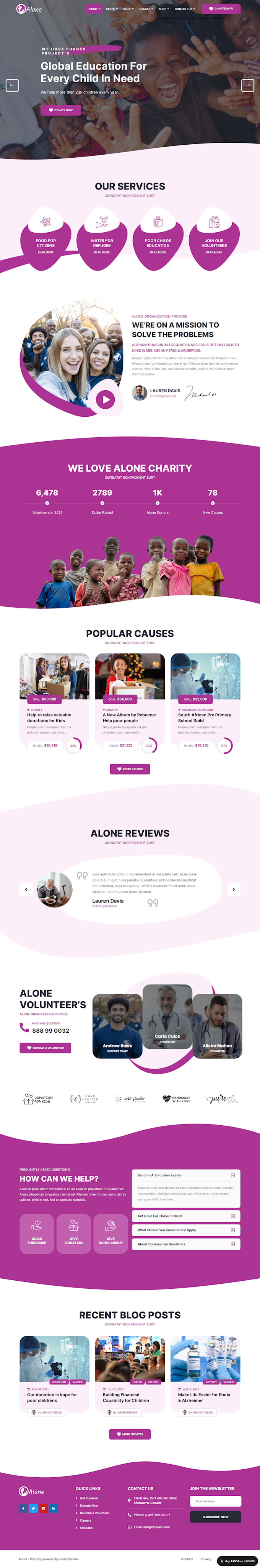 Design,redesign,clone or customize your wordpress website with best graphic work by Musarrat381 ...