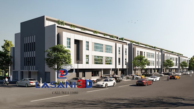 Make architectural 3d modeling, realistic 3d animation rendering visualisation by ...