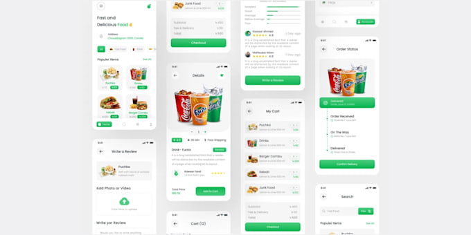 Provide ui ux design for website or landing page by Gebbirusfans503 | Fiverr