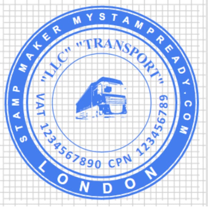 Design a professional stamp rubber stamp and company seal by Fawadmlk08 ...