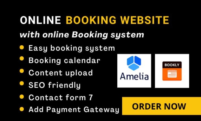 Build Online Appointment Booking Website Using Amelia And Bookly By Devanwp Fiverr
