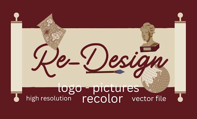 Redesign, edit or modify, recolor, vectorize your logo by Abbas1308 ...