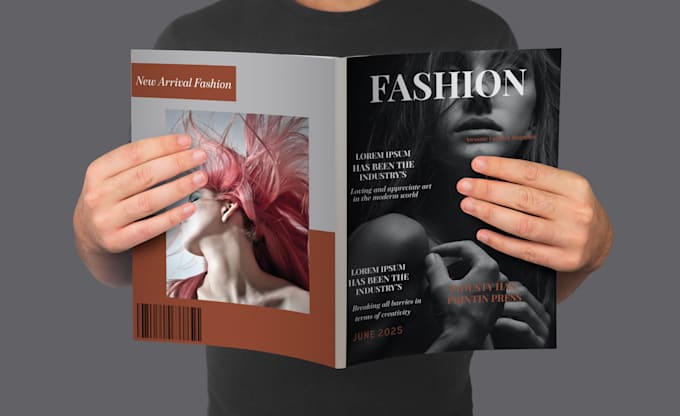 Design professional magazine cover, layout and catalog by Fariha_ainy ...