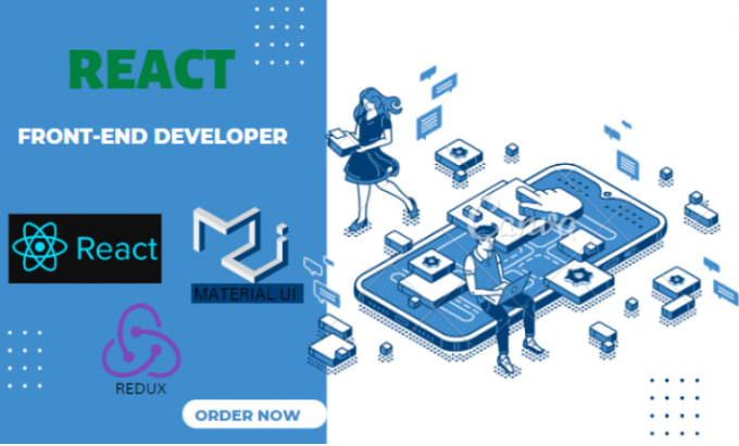 Be Your Front End Web Developer By Reactjs React Redux Typescript Material Ui By Amirnawaz