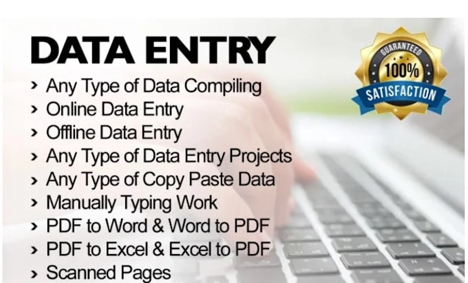 Do Excel Data Entry Copy Paste Typing Virtual Assistant By Ilyaspk7