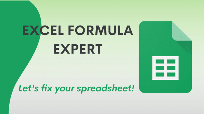Create and fix any excel formula by Usmanshafiquekh | Fiverr Create and fix any excel formula by Usmanshafiquekh | Fiverr