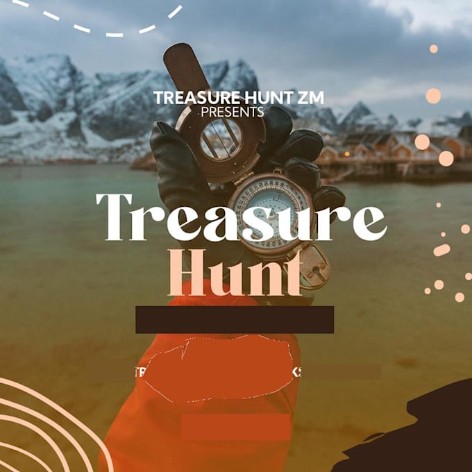 Design thrilling treasure hunts for any event by Livincrefcoeur | Fiverr