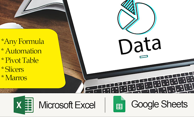 Do your data entry, use formulas, visualisation and automation by Kazirahad203 | Fiverr