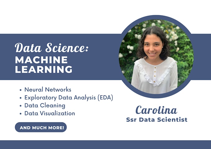 Do data analysis and data science with python by Carolinamondino | Fiverr