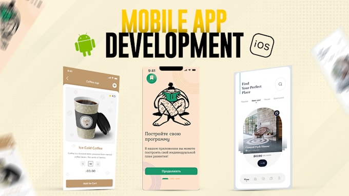 Do Mobile App Ios Android App Development By Bossgrafx Fiverr