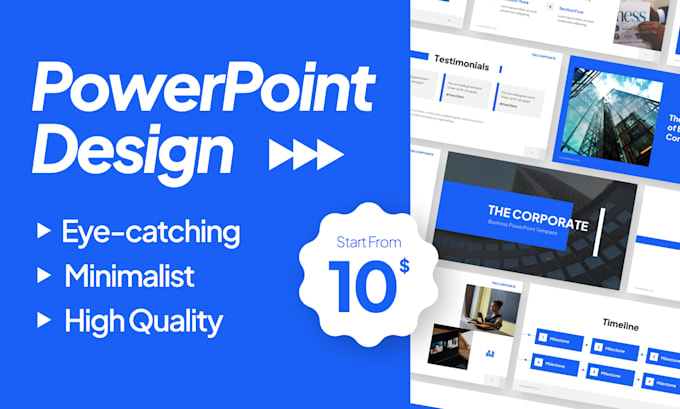 Create an eye catching powerpoint presentation design by Doneafterwork ...