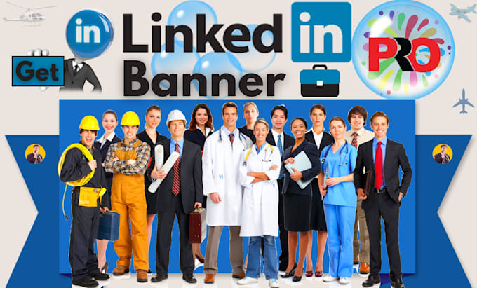 Design a professional linkedin banner by Digitalzaryab | Fiverr