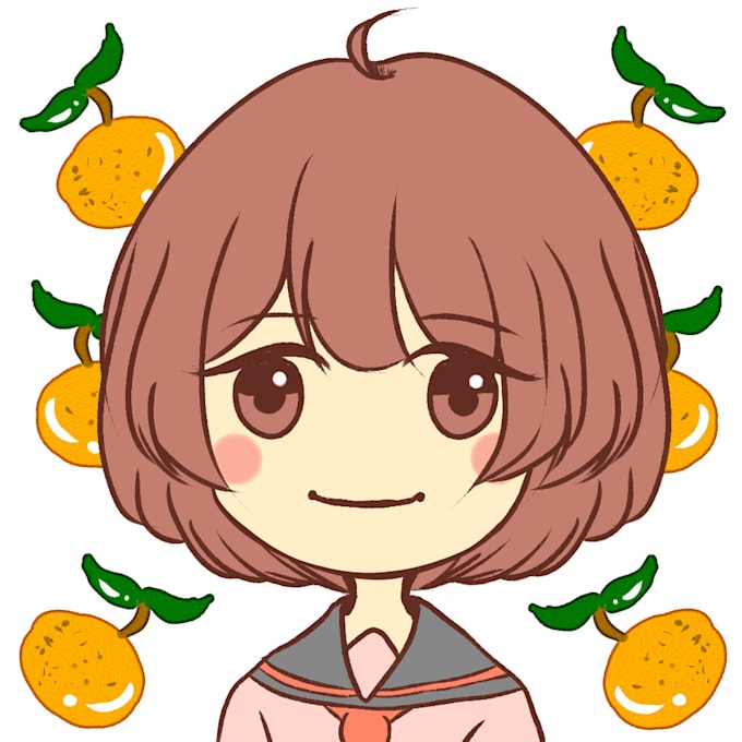 Draw you in simple gif anime style animation by Laszlonaucht | Fiverr