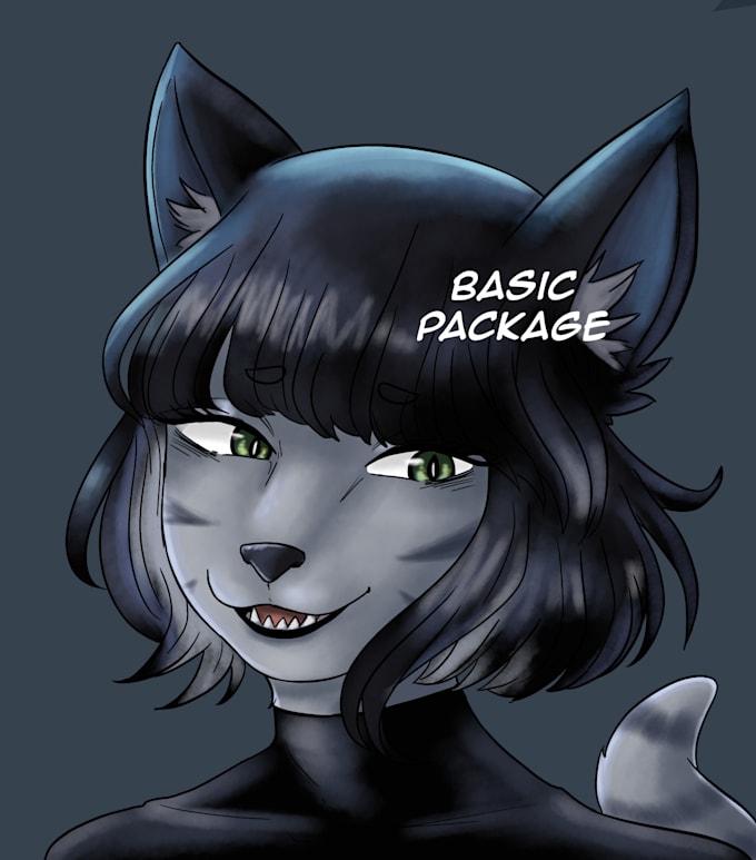 Draw your fursona character or create any furry art by Grinnpop | Fiverr