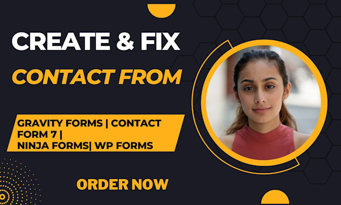 Create or fix wordpress contact form, gravity form, ninja form, multi steps form by Nenosol | Fiverr