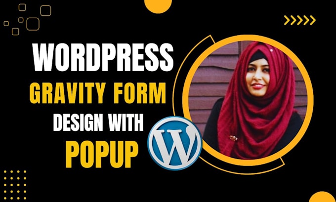 Design modern wordpress gravity contact form, popup design by Juixweb | Fiverr