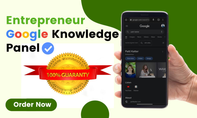 Create verified google knowledge panel for entrepreneur by Fh_academy | Fiverr