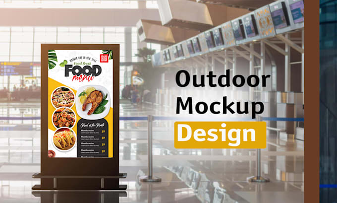 Do outdoor mockups and billboard to make your campaign stand by ...