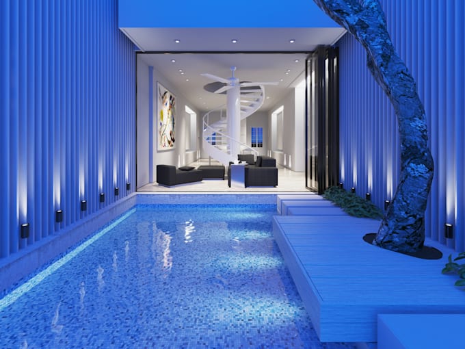 Deliver high quality interior render by Louislinden | Fiverr