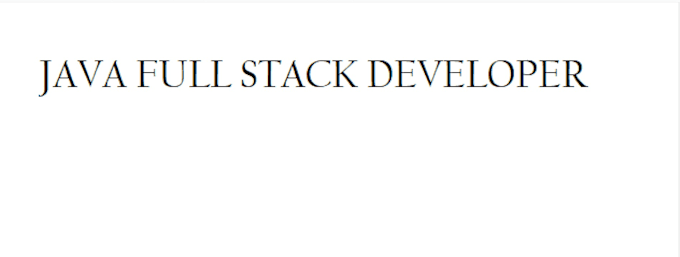 Do full stack development using java technologies and spring boot by ...