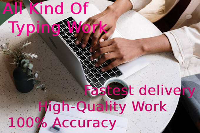 Retype pages, pdf to word, pro typist, fast typing by Zahra130 | Fiverr