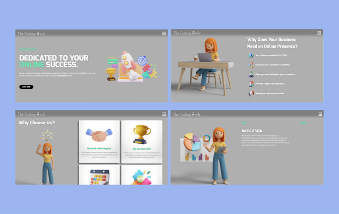 Design professional and creative website in figma by Yrmelakaso | Fiverr