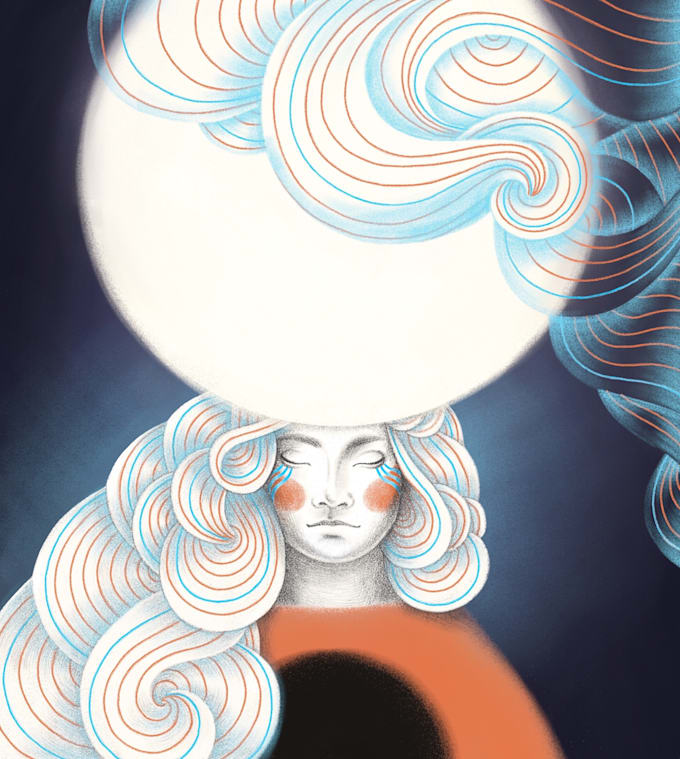 Create a digital illustration by Gaurii_i | Fiverr