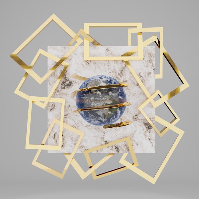 Create a custom 3d art animation by Carlosgm8 | Fiverr